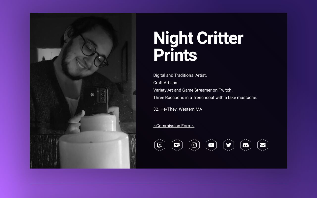 Night Critter Prints